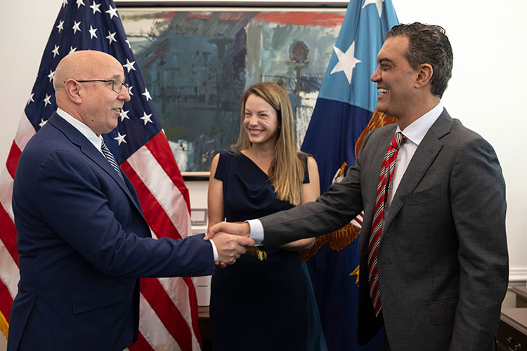 Honorable Emil Michael sworn in as Under Secretary of Defense (Research ...